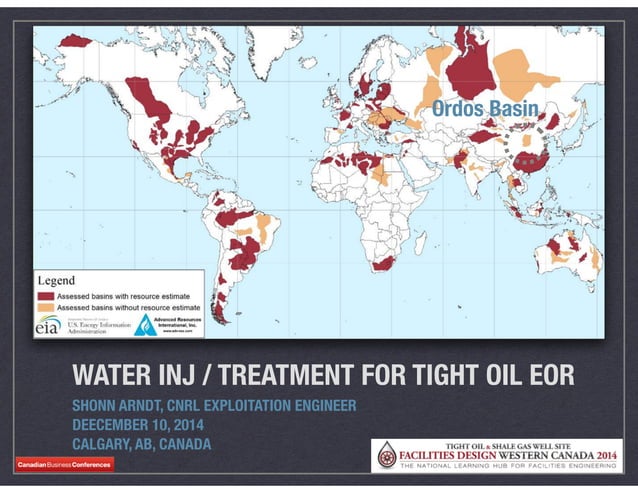 Water Injection & Treatment for Tight Oil EOR | PPT