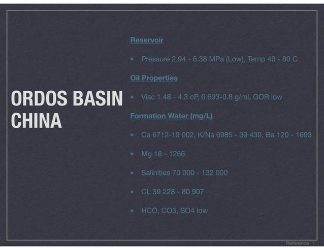 Water Injection & Treatment for Tight Oil EOR | PPT