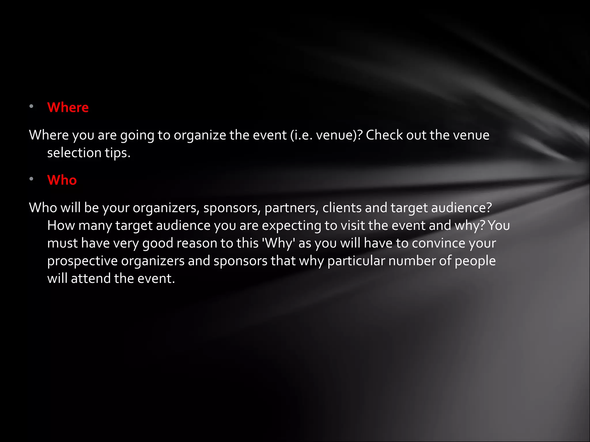 Event Management | PPT