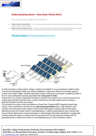 B4U_CORPORATION_-_Solar_Div._Profile3 | PDF