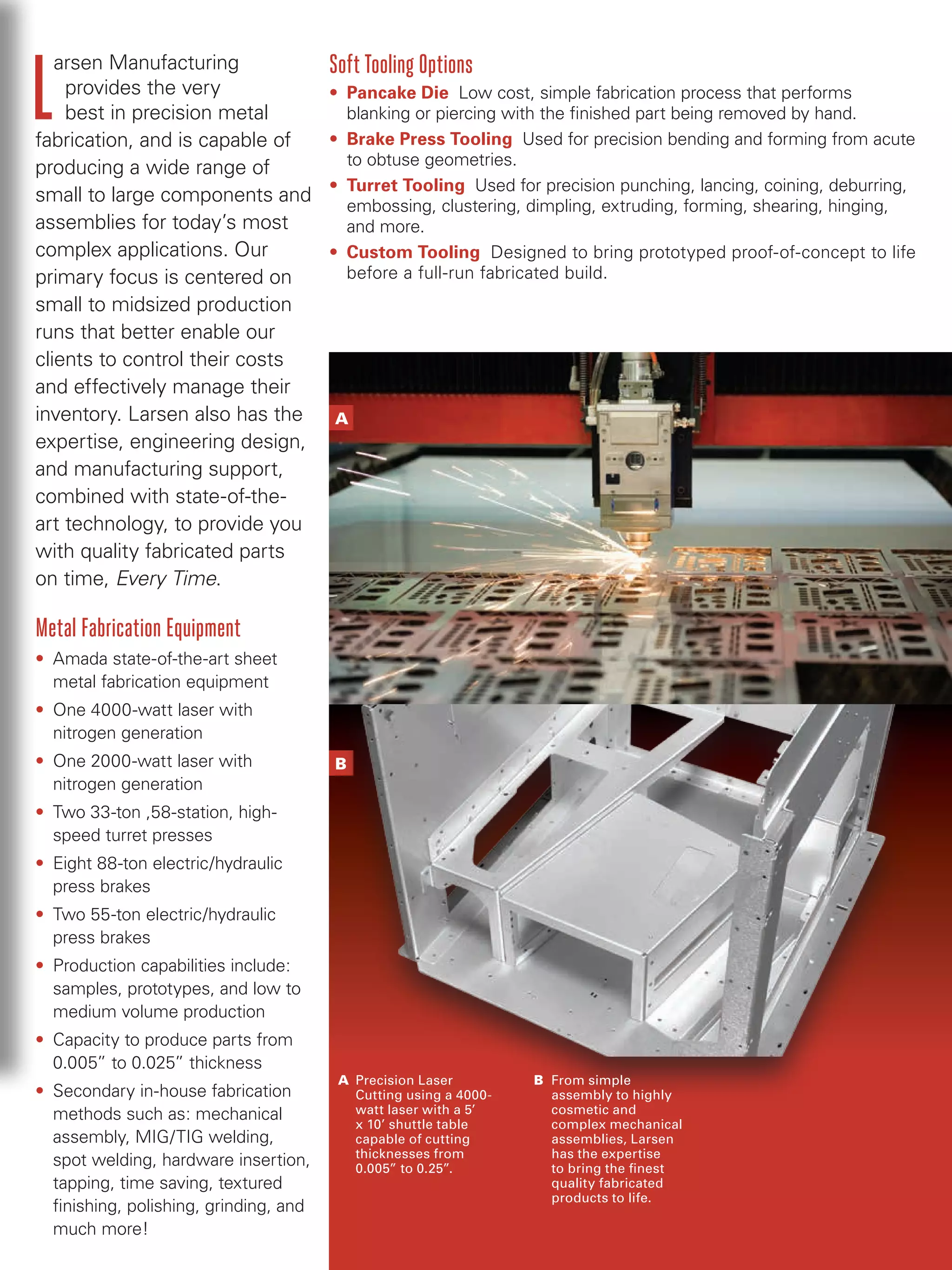Larsen Mfg. Brochure 2015 | PDF