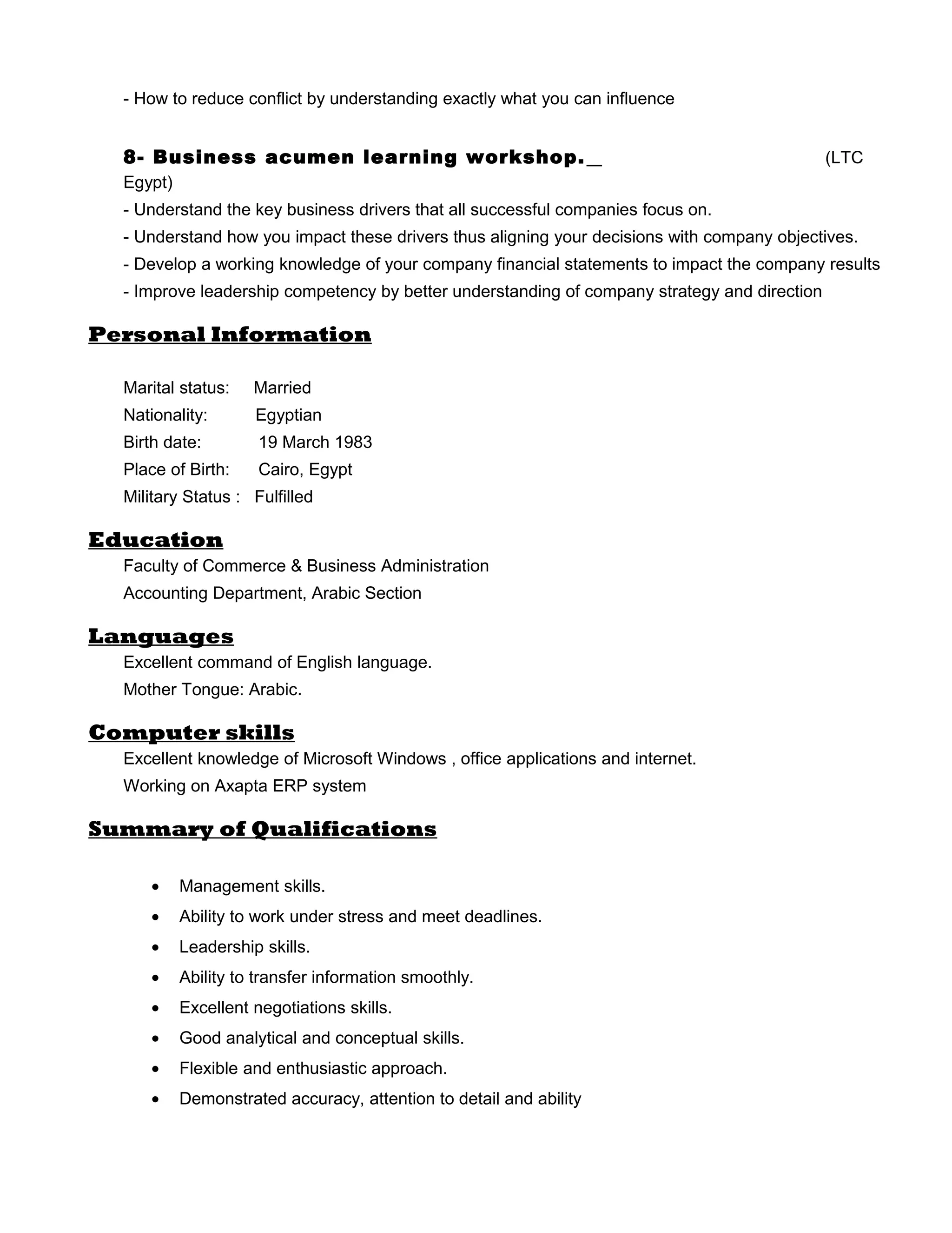 hosam cv updated | PDF