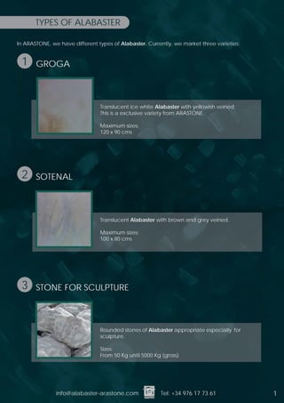 alabaster-arastone-catalog | PDF