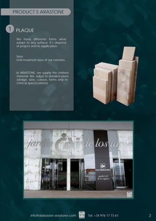 alabaster-arastone-catalog | PDF