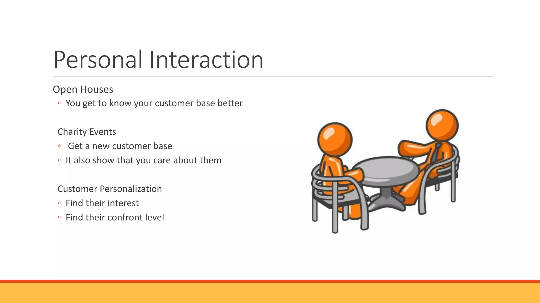 How To Interact with Customers | PPT
