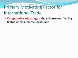 9b absolute comparative advantage | PPTX
