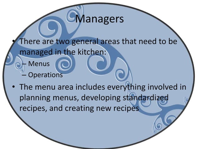 9 back of the house functions and staff (1) | PPTX