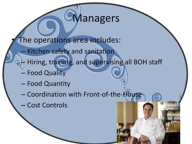 9 back of the house functions and staff (1) | PPTX