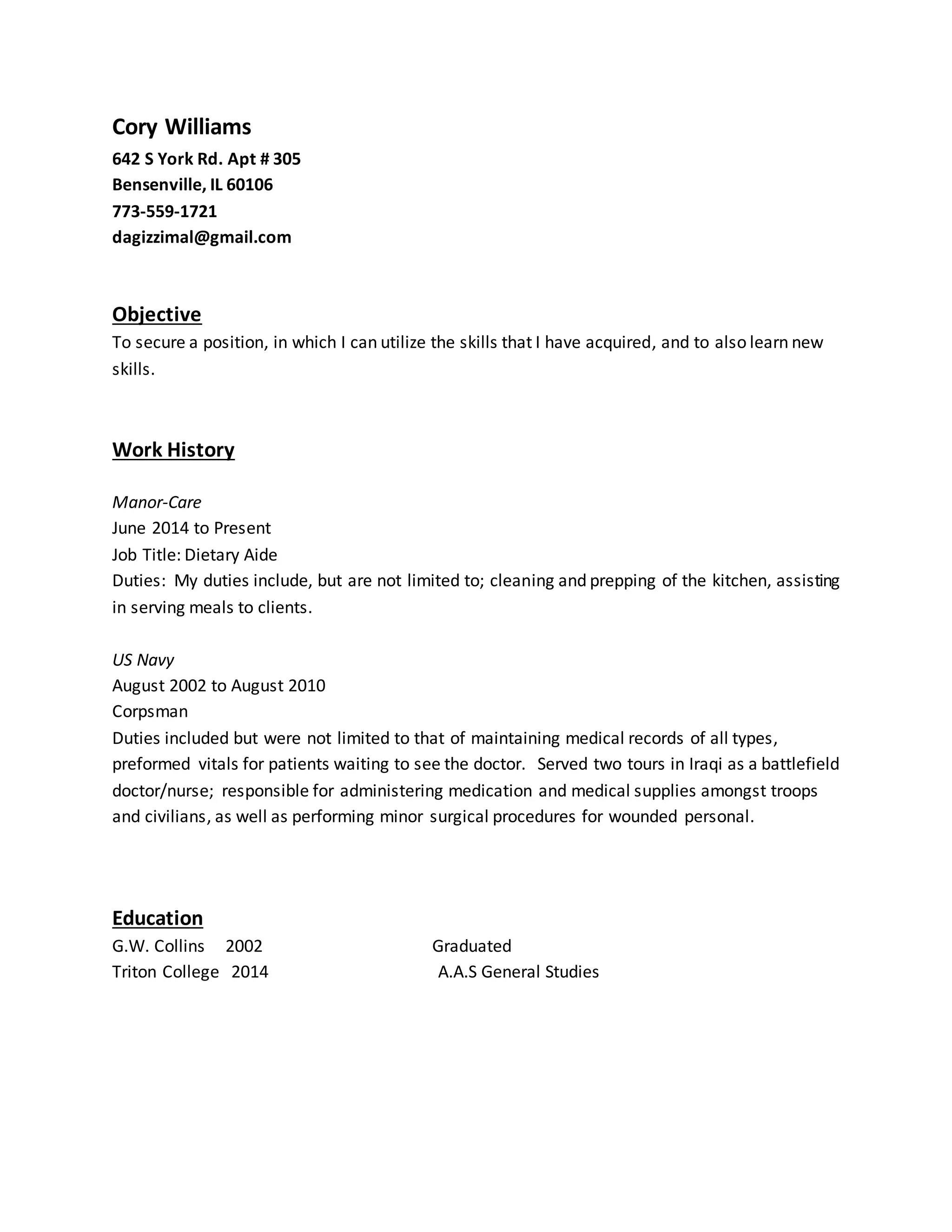 Cory Williams | DOCX
