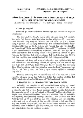 9 Báo cáo đánh giá tác động CPTPP 2022-rev.docx