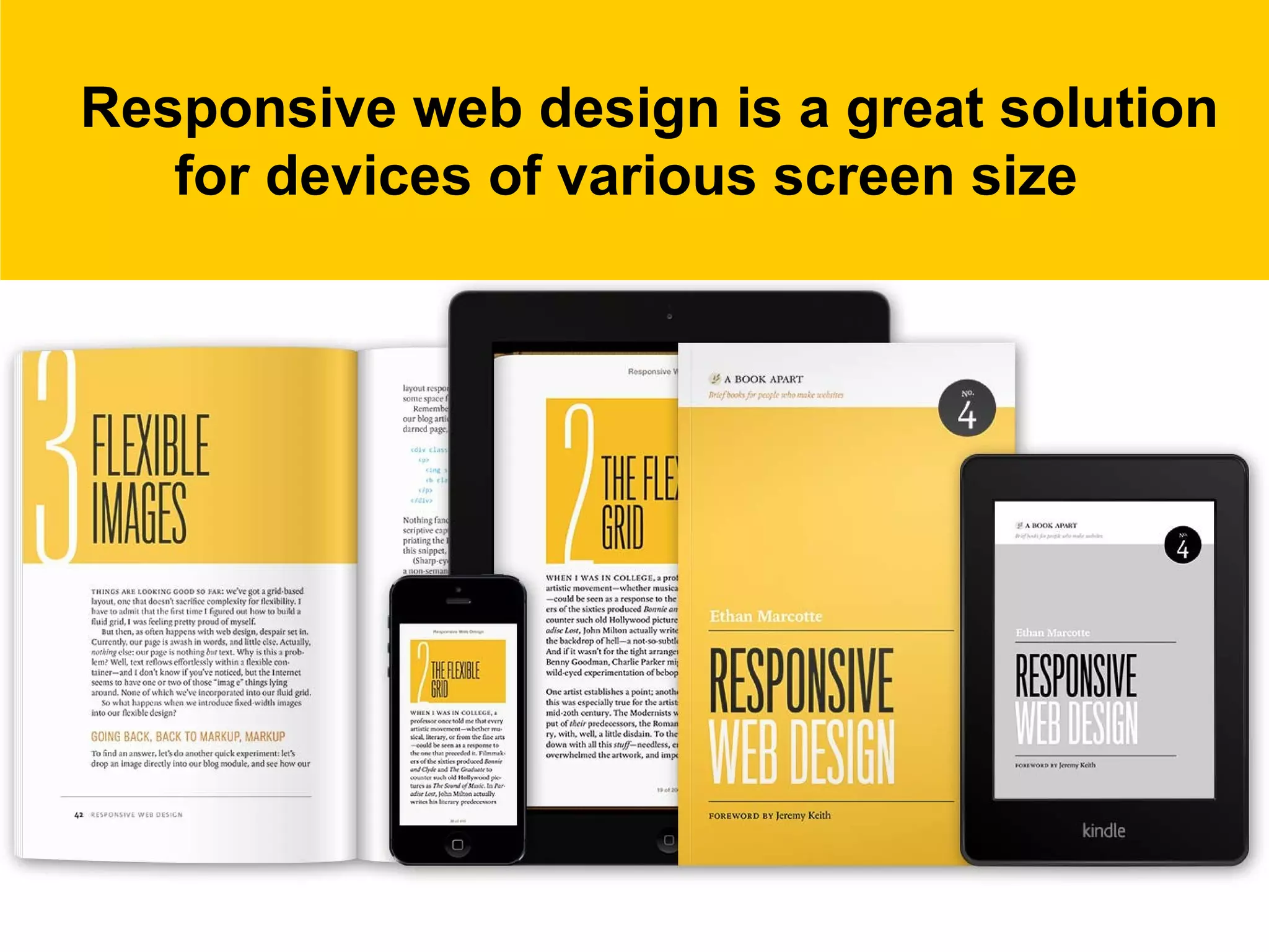 9 basic principles of responsive web design | PPT