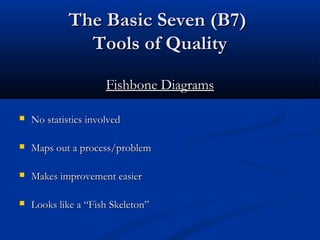 9 basic seven tools of quality | PPT