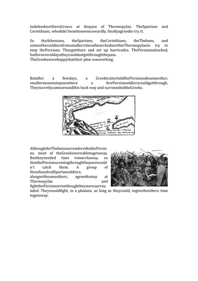 Battle of Thermopylae | PDF