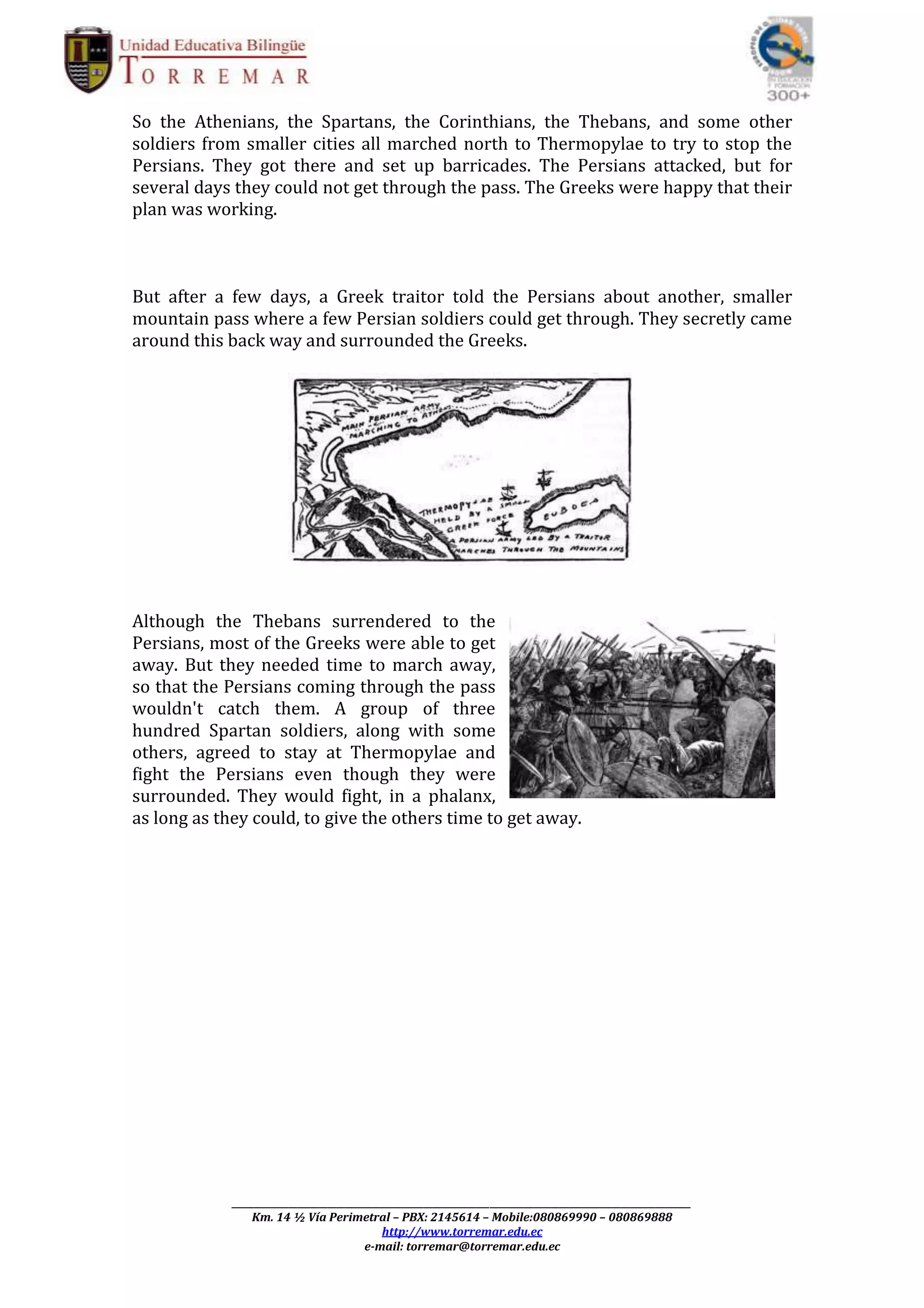 Battle of Thermopylae | DOCX