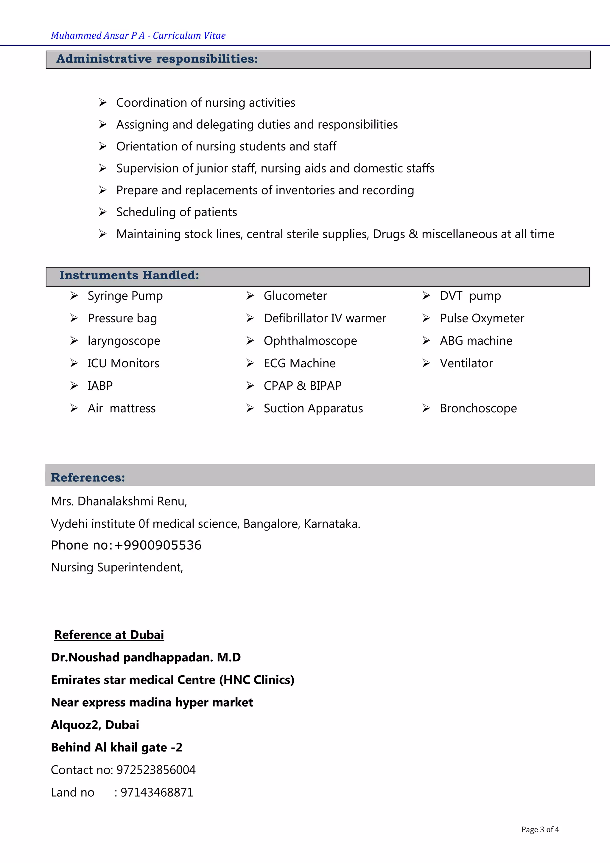 ansar resume new | PDF