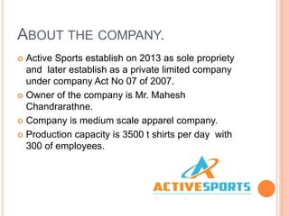 Active Sports Final PPT | PPTX