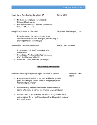 Curriculum Vitae.JRH