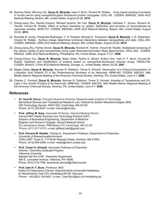 Oscar R Miranda CV 2015 A, Faculty Position | PDF