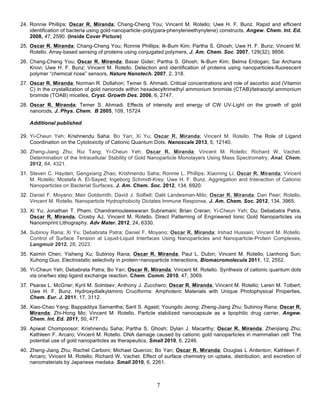 Oscar R Miranda CV 2015 A, Faculty Position | PDF