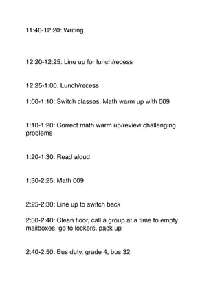 Lesson plan template room 008 | PDF | Education