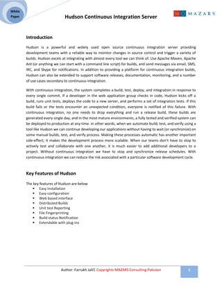 Hudson_WhitePaper | PDF