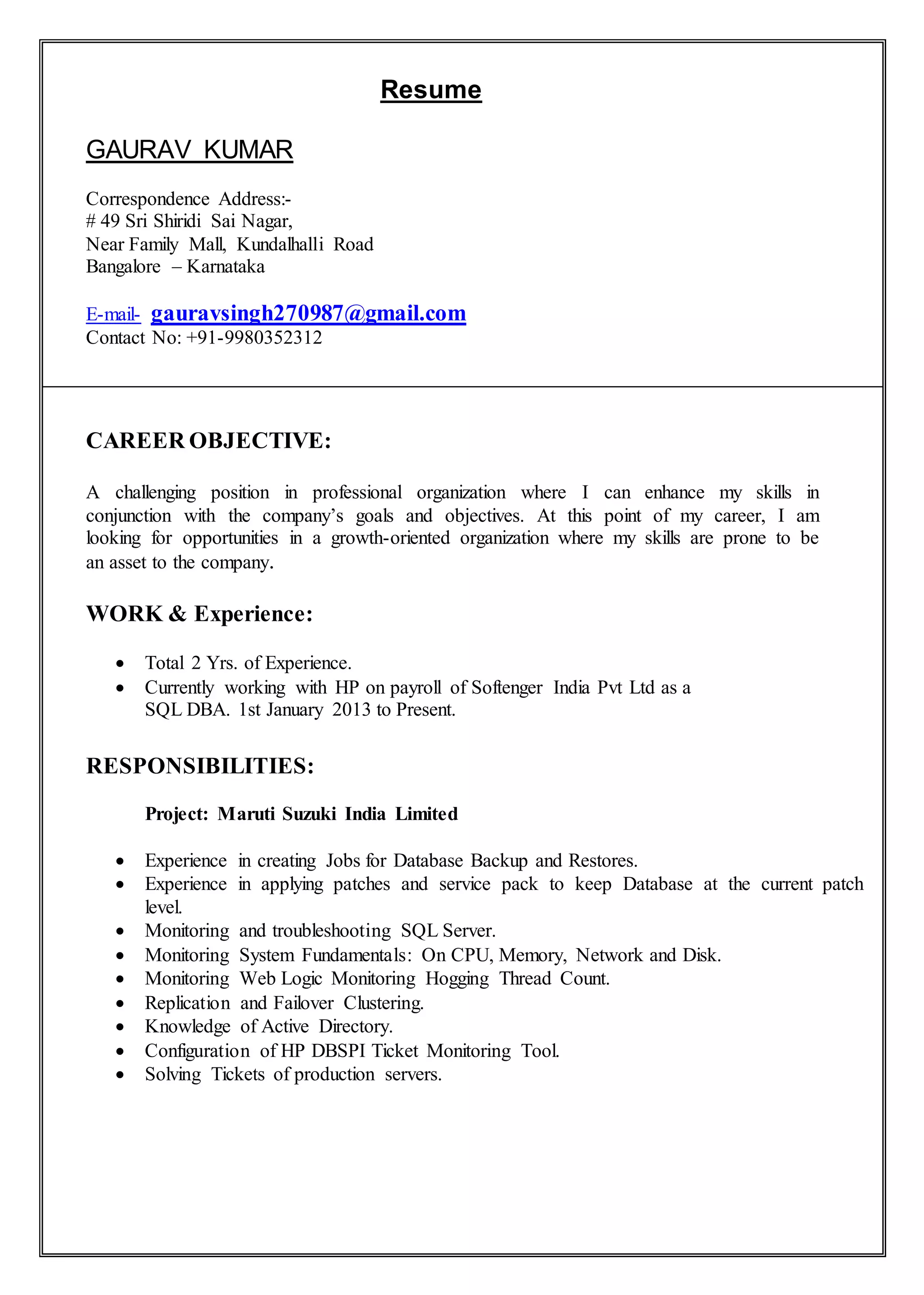 Resume | DOCX