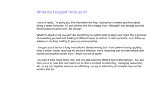 Effective Instruction | PPT