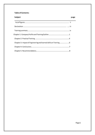 Internship report | DOCX