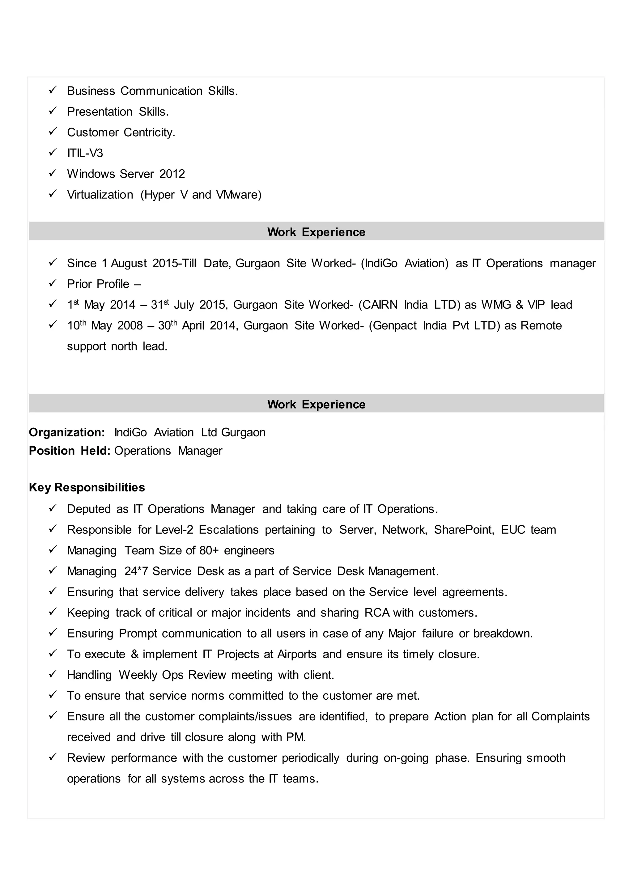 Amrendra Resume_updated1 | DOCX