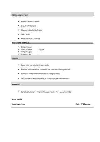 Adel CV | DOC