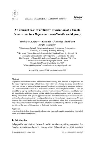 Eppley_etal_2015_Lemurcatta_Hapalemur | PDF