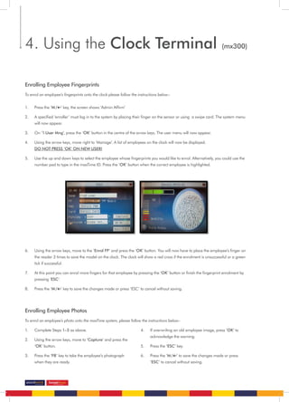 Maxtime Training Manual | PDF