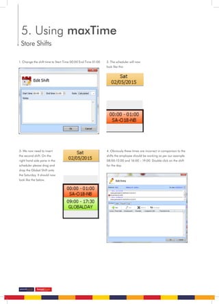 Maxtime Training Manual | PDF