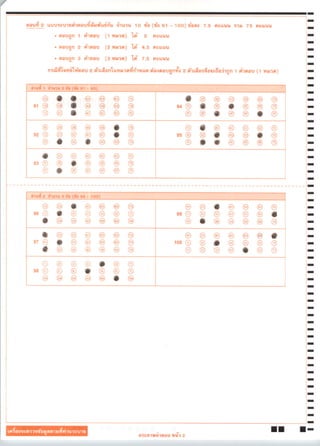 เฉลย gat pat มีนา 54 | PDF