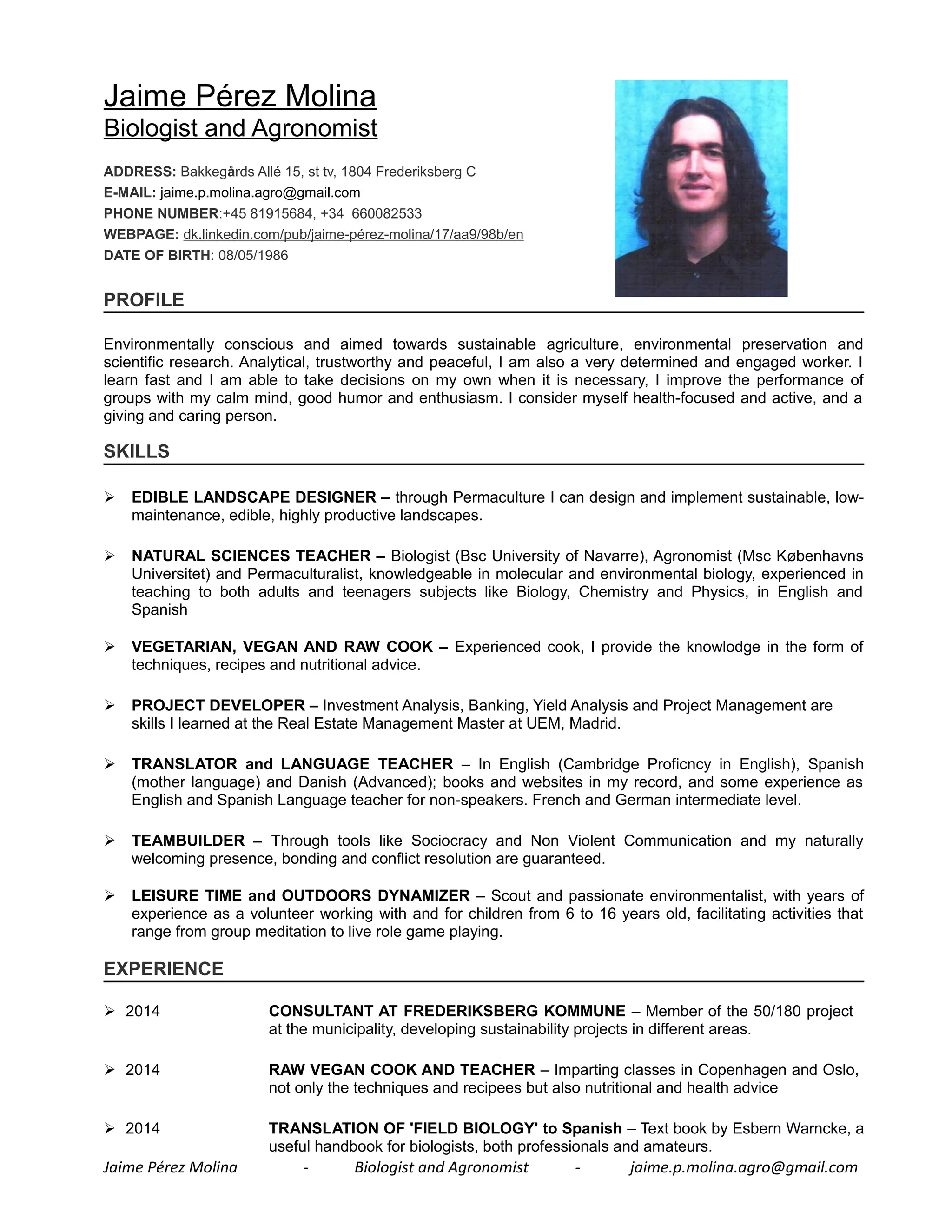 CV English_v.NOV14 | DOC