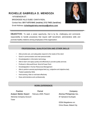 graduate RESUME | PDF