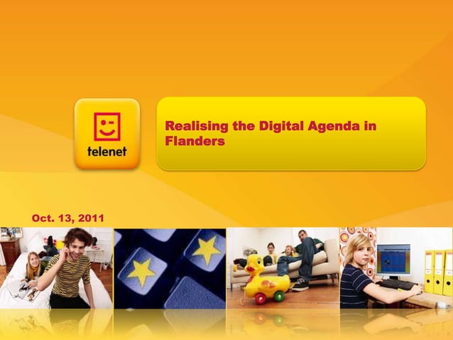 Benny Salaets - Realising the Digital Agend in Flanders | PPTX