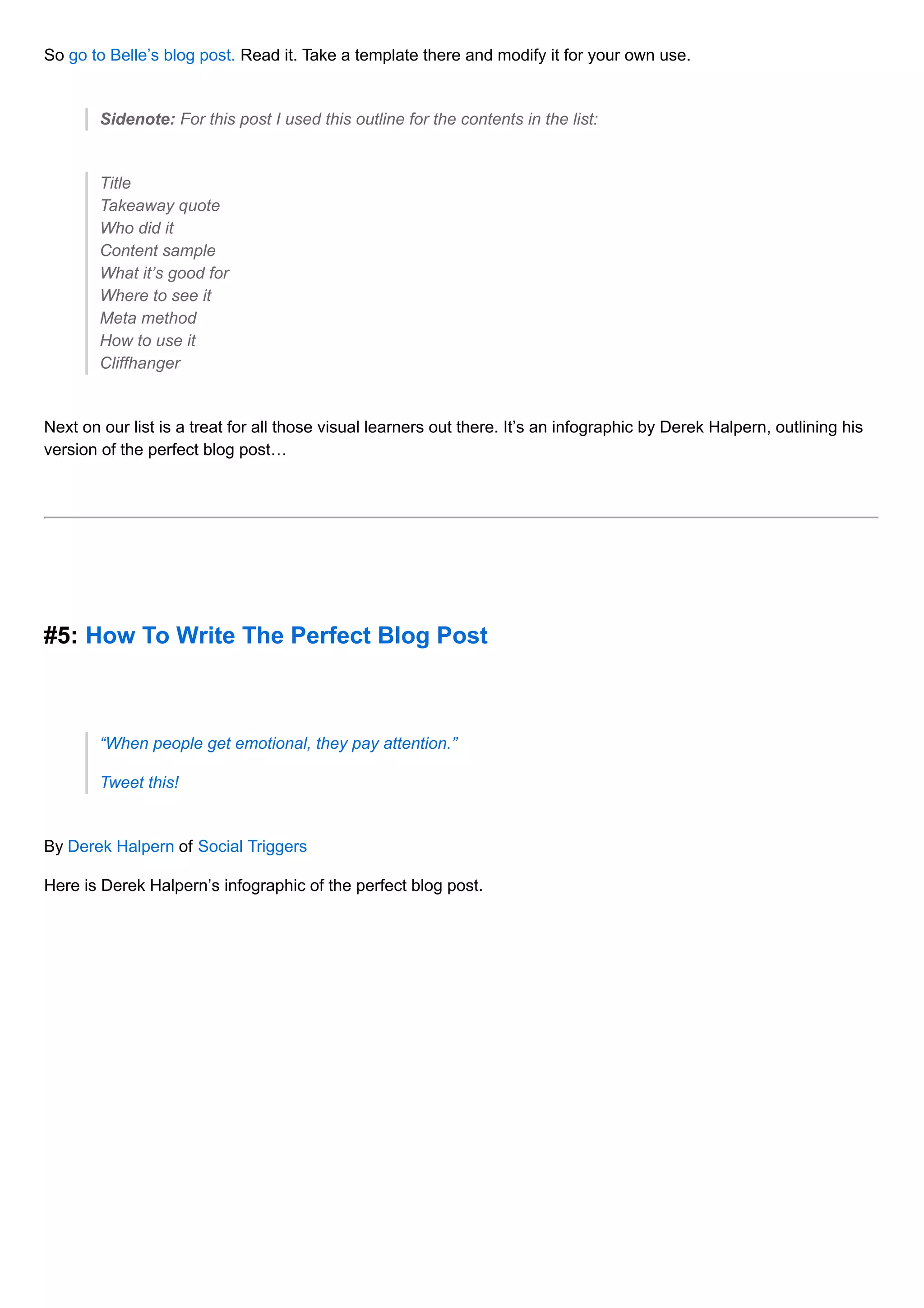 9 best blog writing templates | PDF