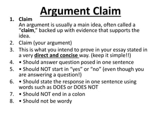 Writing Test Review Introduction Paragraph | PPTX
