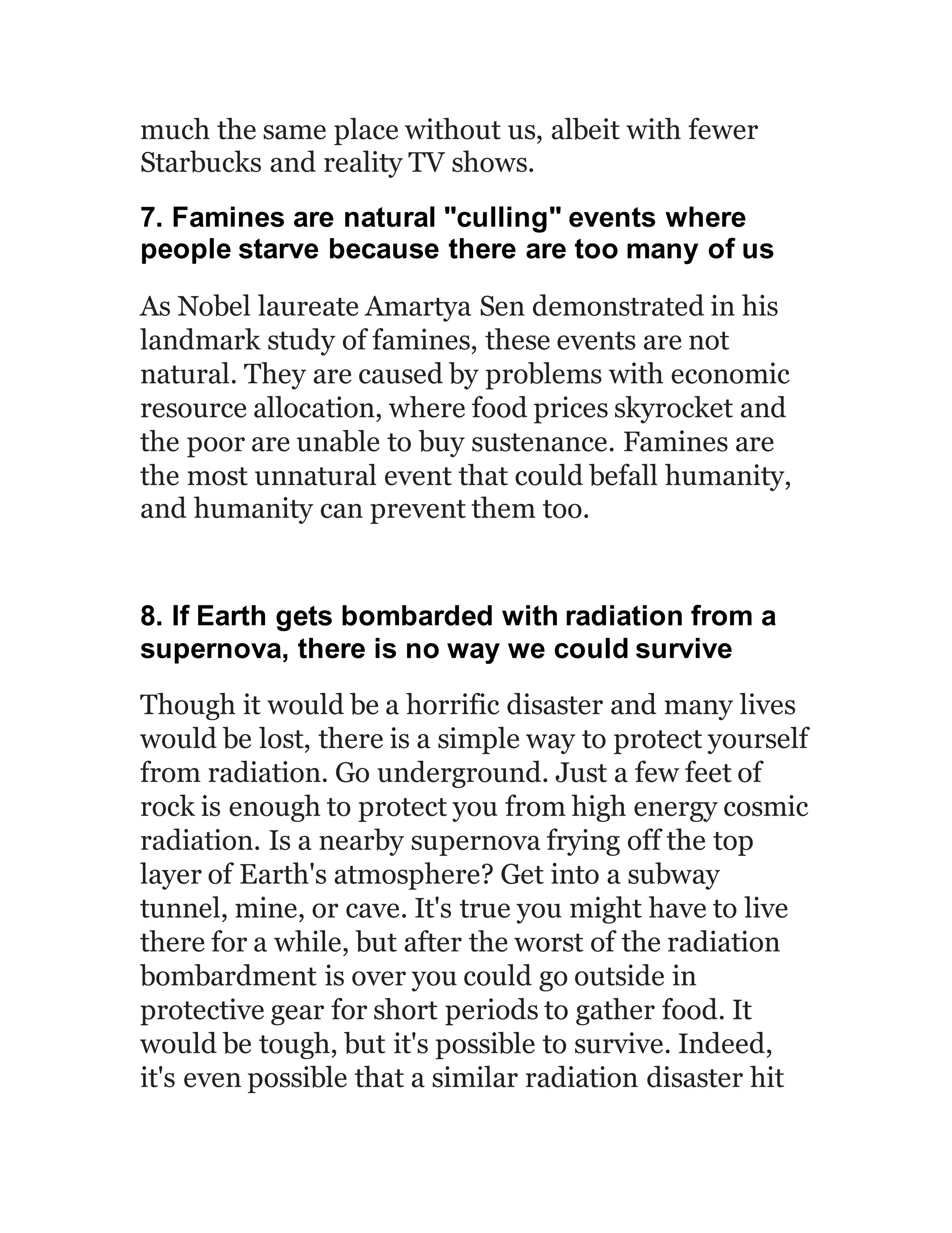 9 biggest myths about the apocalypse . | PDF