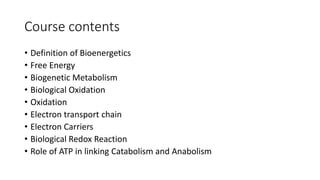 9 chapter Bioenergetics and Metabolism.pptx BSN | PPTX