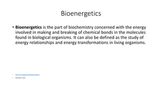 9 chapter Bioenergetics and Metabolism.pptx BSN | PPTX