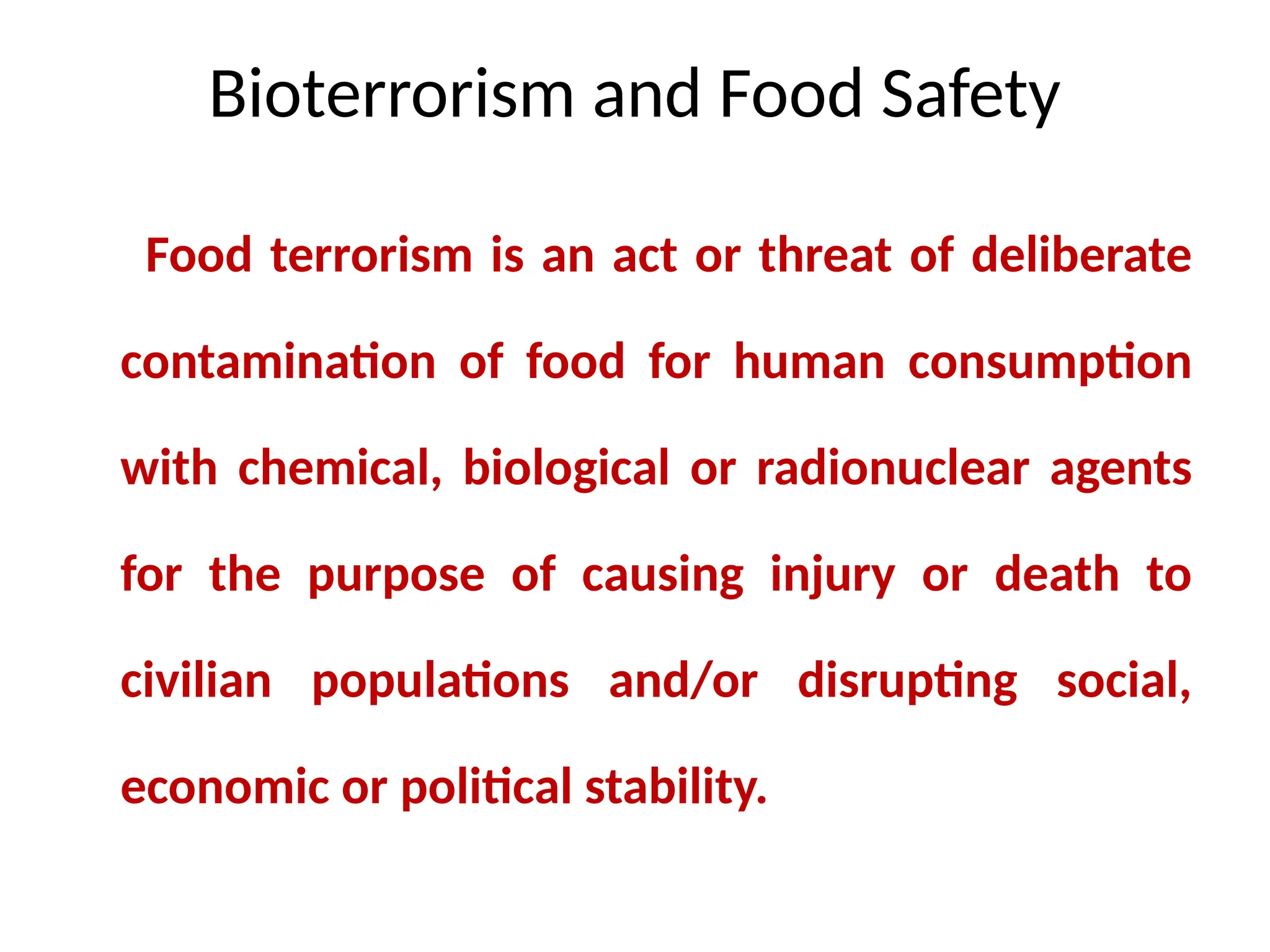 9 Bioterrorism.pptxnsbhsjdgdhdvkdbebrkndbd | PPTX