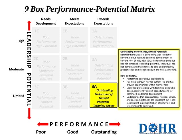 9 Box Performance-Potential Matrix of.pptx | Career Planning | Careers