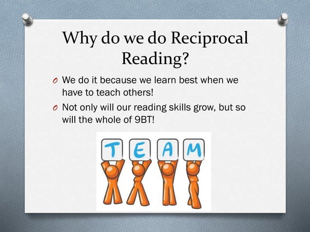 9 b ts introduction to reciprocal reading (2) | PPTX
