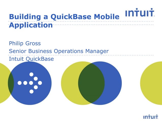 Building A Quick Base Mobile Application - Phil Gross | PPTX ...