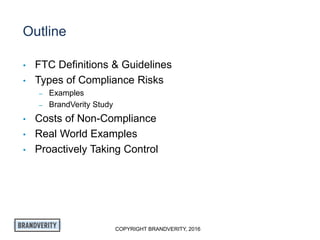How Big Brands Handle FTC Demands | PPT