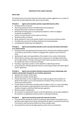 LONDON STATEMENT | PDF