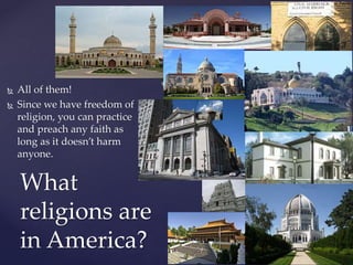 Religion in America | PPT