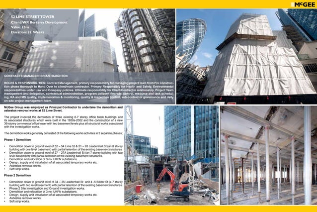 52 Lime Street Tower | PPT